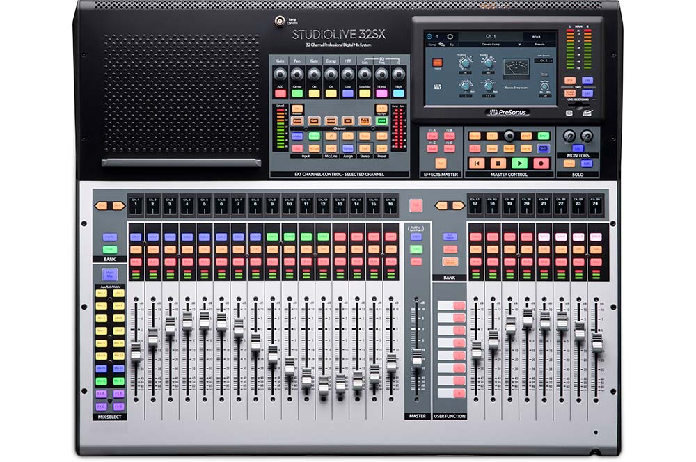 PreSonus Announces a New Series of StudioLive Digital Mixers