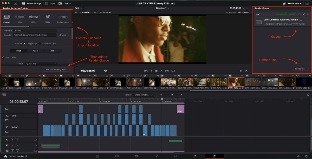 The Basics of DaVinci Resolve - 42West, Adorama