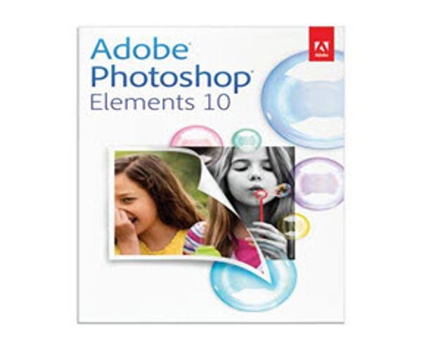 Adobe Photoshop Elements 10.0, Full Version Photo-Editing Software ...