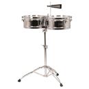 Gon Bops 14" and 15" Luisito Quintero Signature Timbale with Stand