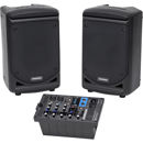 Samson Expedition XP1000 1000W PA System W/On-Stage AS400 Handheld Mic ...