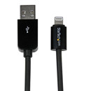 StarTech Micro USB to Apple 8-pin Lightning Connector Adapter, Black ...