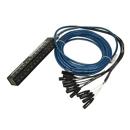 Whirlwind 100' Box to Fan 4 XLR Medusa Elite Snake Cable, 16 XLR Inputs ...