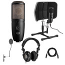 AKG P420 Dual-Capsule True Condenser Microphone With Accessory Kit ...