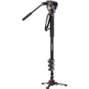 Manfrotto 680B Compact 4-section Monopod, Black 680B - Adorama