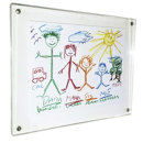 Canetti Mini Magnet Frame with L Shaped Black Metal Holder, 2x2" LC722BK