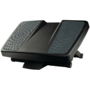 Fellowes Office Suites Footrest with Microban Protection, Black/Silver ...