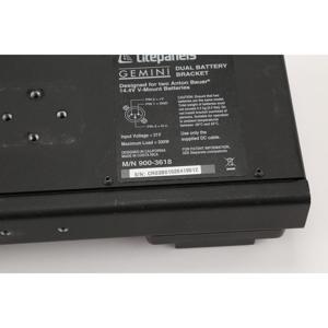 USED Litepanels V-Mount Dual Battery Bracket for Gemini 2x1 Soft LED ...