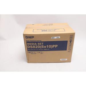 Used DNP Pure Premium Media for DS820A Printer, 8x10" 130 Prints Per ...