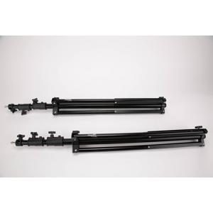 Used Impact Heavy-Duty Air-Cushioned Light Stand - Black, 9.5' (Pair)