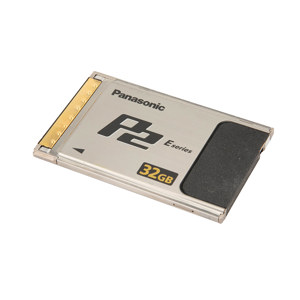 Used Panasonic AJ-P2E032XG 32GB E-Series P2 Solid State Memory Card ...