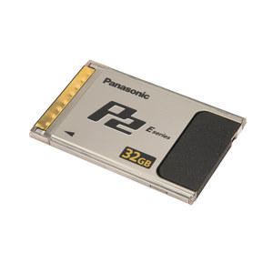 Used Panasonic AJ-P2E032XG 32GB E-Series P2 Solid State Memory Card ...