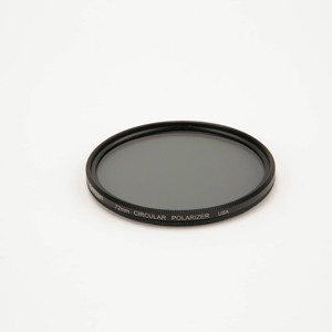 Used Tiffen 72mm Circular Polarizer Glass Filter 72CP - Adorama