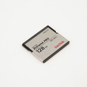 Used SanDisk 128GB ExtremePRO CFast 2.0 Memory Card, 515MB/s Read, 440MB/s Write SDCFSP-128G-A46B