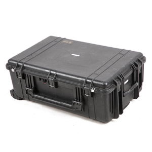 Used Pelican 1650 Case With Wheels, without Foam (Black) 1650-021-110
