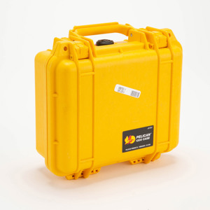 Used Pelican 1200 Hard Case - Yellow, NO FOAM - SKU#1698783 1200-001-240