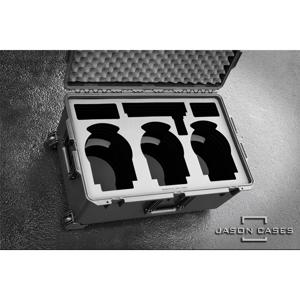 USED Jason Cases Wheeled Hard Case with Foam for 3x Sony BRC-X1000 ...