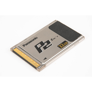 Used Panasonic AJ-P2E032XG 32GB E-Series P2 Solid State Memory Card ...