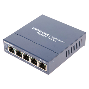 Used Netgear ProSafe 5-Port Gigabit Ethernet Desktop Switch - SKU#1725920