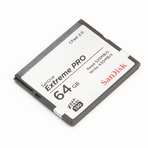 Used SanDisk Extreme PRO 64GB CFast 2.0 Memory Card, Up to 515MB/s Read ...
