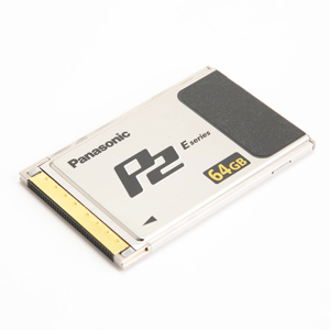 Used Panasonic AJ-P2E064XG 64GB E-Series P2 Solid State Memory Card ...