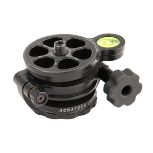 Used Acratech Leveling Base - Fits All Standard 3/8-16 Tripod Heads SKU ...