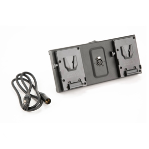 Used Litepanels V-Mount Dual Battery Bracket for Gemini 2x1 Soft LED ...