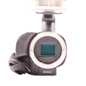 USED Sony NEX-VG20 Interchangeable Lens Full HD Handycam Camcorder ...