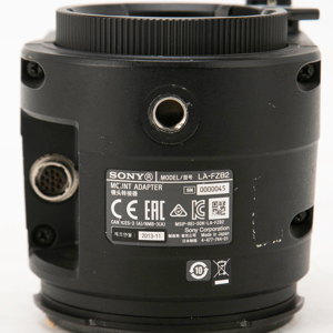 USED Sony FZ to B4 2/3" Lens Adapter for F5 and F55 Sensor Camera - SKU ...