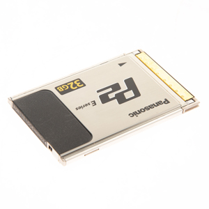 USED Panasonic AJ-P2E032XG 32GB E-Series P2 Solid State Memory Card ...