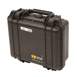 Used Pelican 1200 Watertight Mini-S Hard Case Without Foam Insert ...