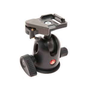 Used Manfrotto 496RC2 Compact Ball Head with Quick Release Plate
