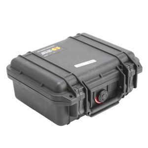 Used Pelican 1200 Watertight Mini-S Hard Case Without Foam Insert ...
