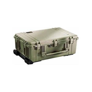 Used Pelican 1650 Watertight Wheeled Hard Case - NO FOAM Olive Drab ...