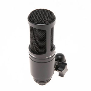 Used Audio-Technica AT2020 Side-Address Cardioid Condenser Microphone ...