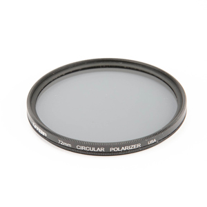 Used Tiffen 72mm Circular Polarizer Glass Filter 72CP - Adorama