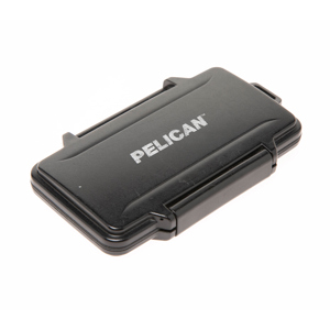 Used Pelican 0945 Memory Card Case for 6 CF Memory Cards, Black