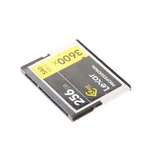 USED Lexar 256GB Professional 3600x CFast 2.0 Memory Card - SKU#1818548