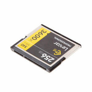 USED Lexar 256GB Professional 3600x CFast 2.0 Memory Card - SKU#1818550