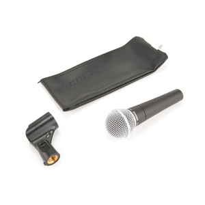 Used Shure SM58-LC Cardioid Dynamic Handheld Wired Microphone. SM58-LC
