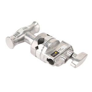 Used Impact Grip Head for Lights and Accessories - 2.5" Diameter (Chrome)