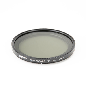 Used Tiffen 82mm Variable Neutral Density (ND) Filter - 2 to 8 Stop Light Control 82VND