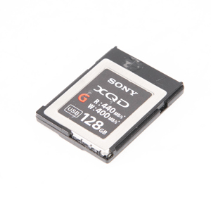 Used Sony G Series 128GB XQD Memory Card, 400MB/s Write Speed, 440MB/s ...