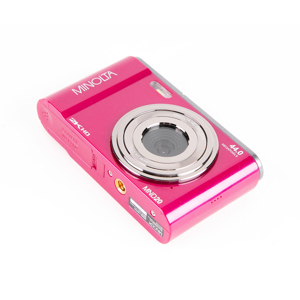 Used Minolta MND20 44 MP 2.7K Ultra HD Digital Camera - Magenta SKU#1853307