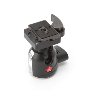 Used Manfrotto Compact Ball Head with RC2 Rapid Connect - Supports 13.2 lbs