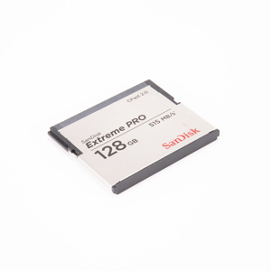 Used SanDisk 128GB ExtremePRO CFast 2.0 Memory Card, 515MB/s Read, 440MB/s Write
