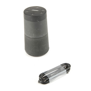 Used Bose SoundLink Revolve II Bluetooth Speaker, Triple Black 858365-0100