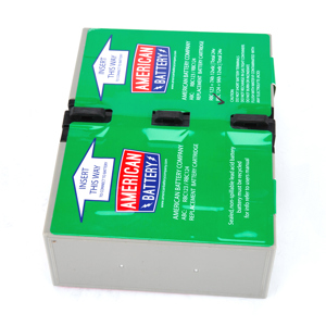 Used American Power Conversion (APC) #124 Replacement Battery Cartridge