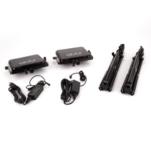 USED GVM 850D 40W Bi-Color RGB Studio Soft LED Panel 2-Light Kit - SKU ...