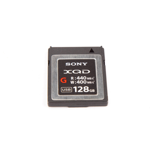 Used Sony G Series 128GB XQD Memory Card, 400MB/s Write Speed, 440MB/s ...
